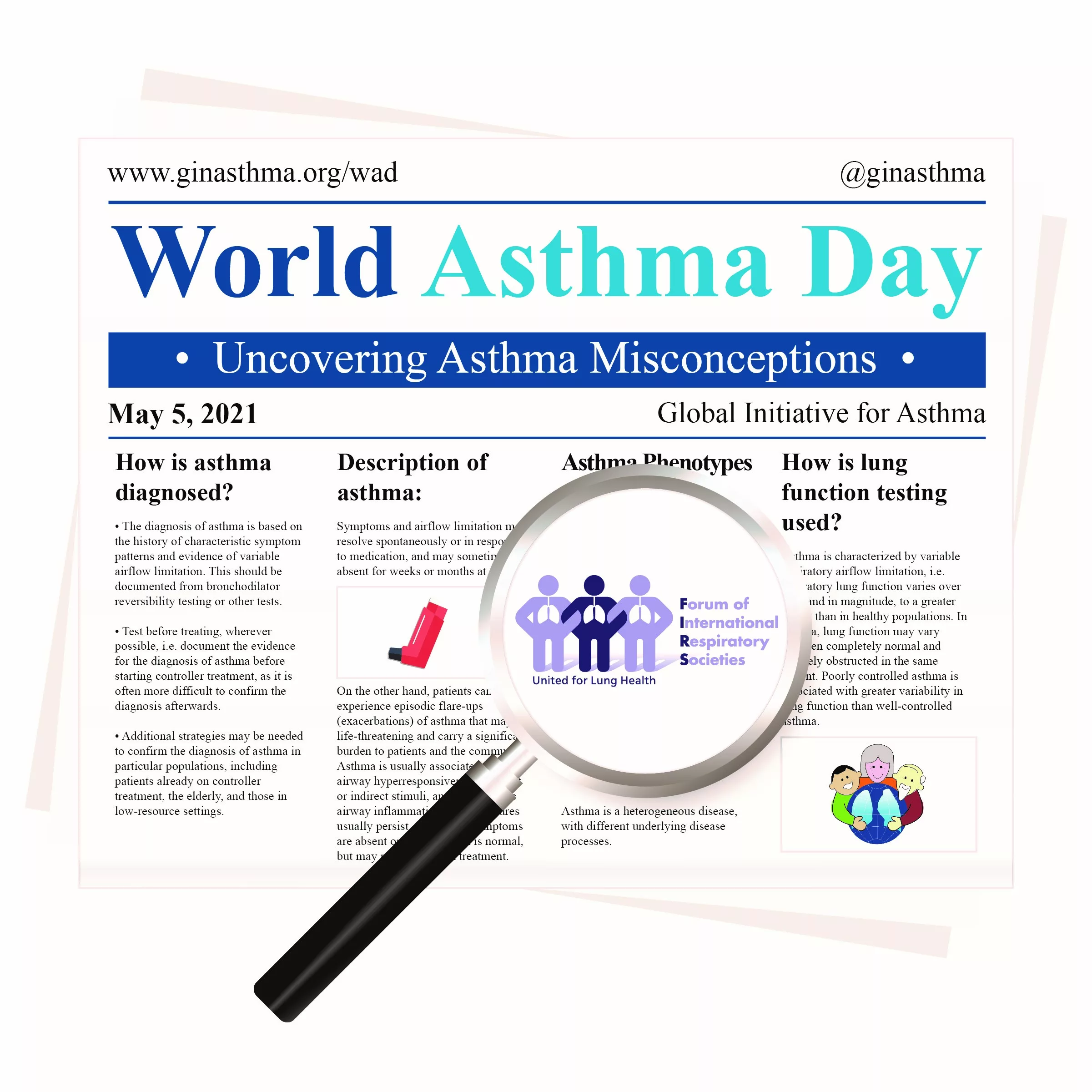 World Asthma Day: 5 May 2021 - FIRS